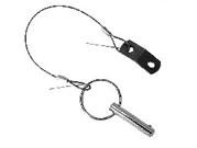 Stainless Steel Pull Pin with cable - Northcoast Marine Specialties